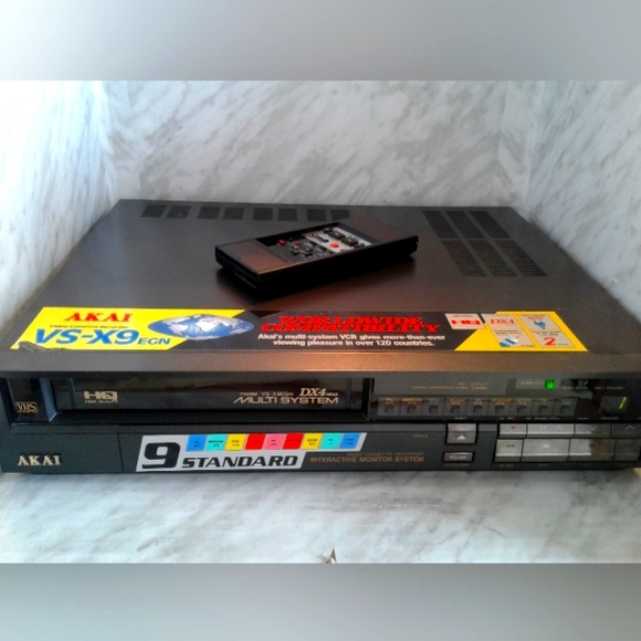 akai | Cameras, Photo & Video | Akai Vsx9egn Dx4 Head Multi System Vcr ...